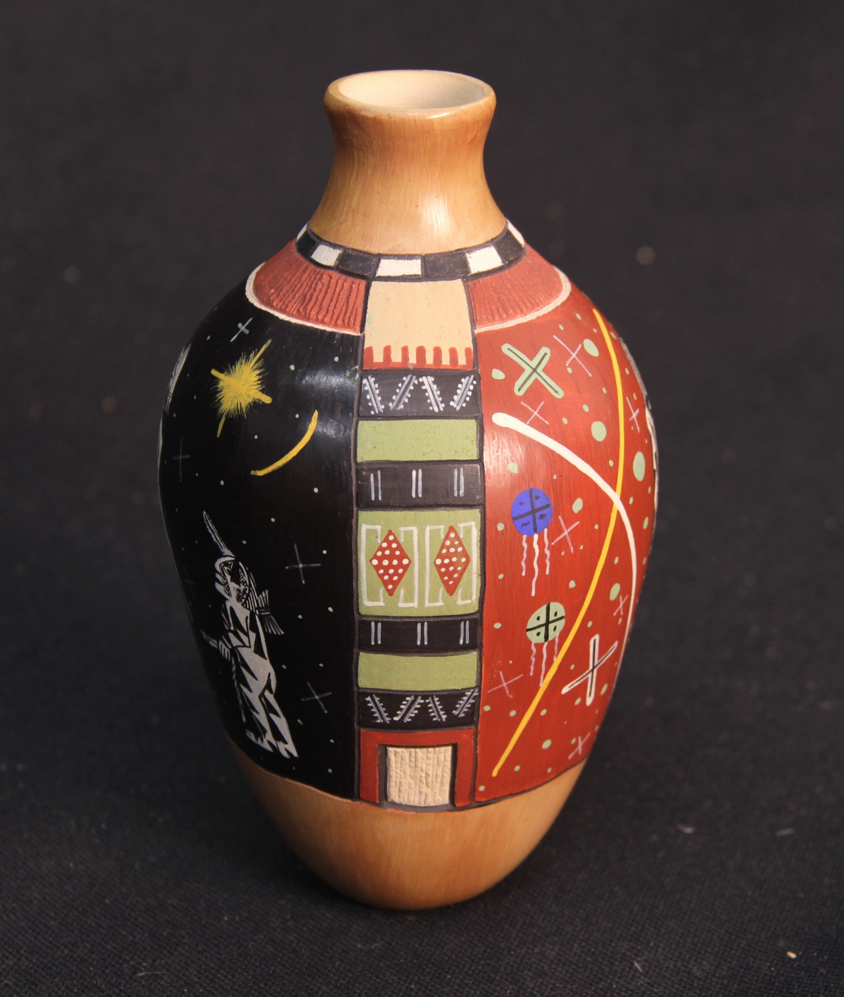 Lawrence Namoki Pottery and Fine Hand-carved Hopi Kachinas | Len Wood's ...